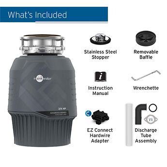 Evolution .75HP Garbage Disposal InSinkErator US