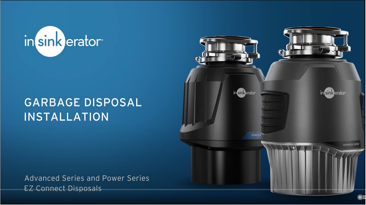 Garbage Disposal Installation (How-To) | InSinkErator US